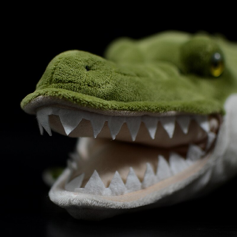 Lifelike Green Alligator Plush Toy - The Wacky Company