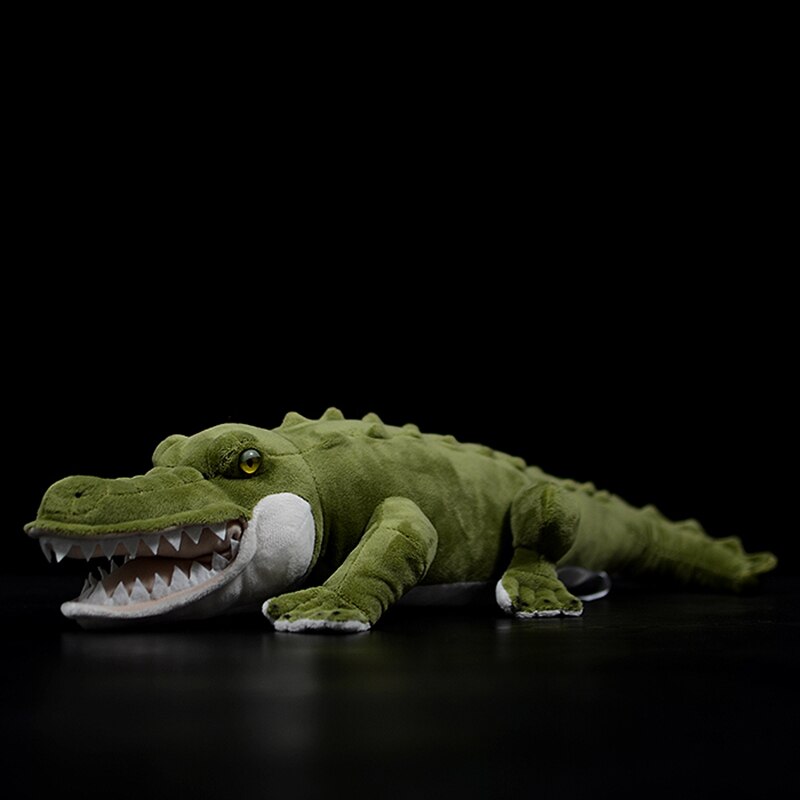 Lifelike Green Alligator Plush Toy - The Wacky Company