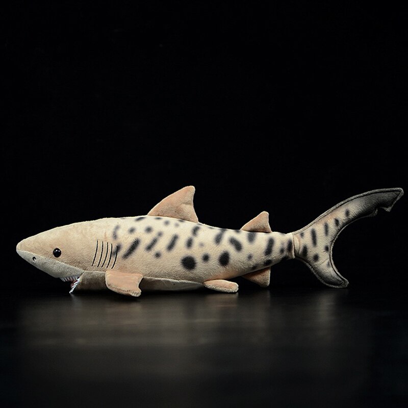 Lifelike Tiger Shark Plush Toy - The Wacky Company