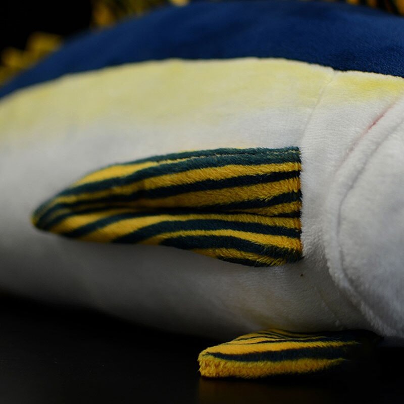 Lifelike Yellowfin Tuna Plush Toy - The Wacky Company