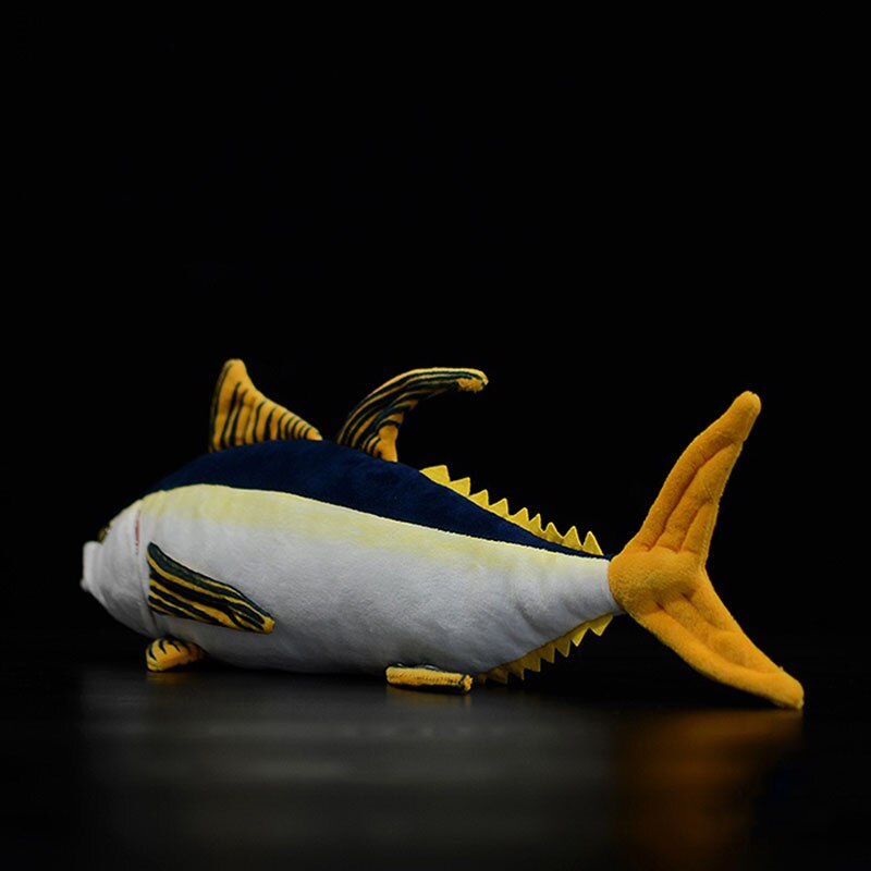 Lifelike Yellowfin Tuna Plush Toy - The Wacky Company