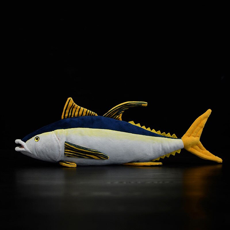 Lifelike Yellowfin Tuna Plush Toy - The Wacky Company
