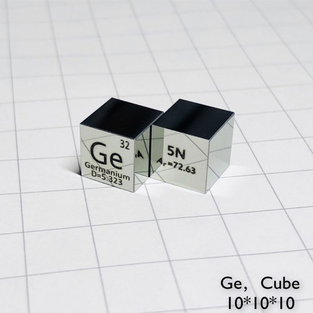Metal Elements 10mm Cube - The Wacky Company