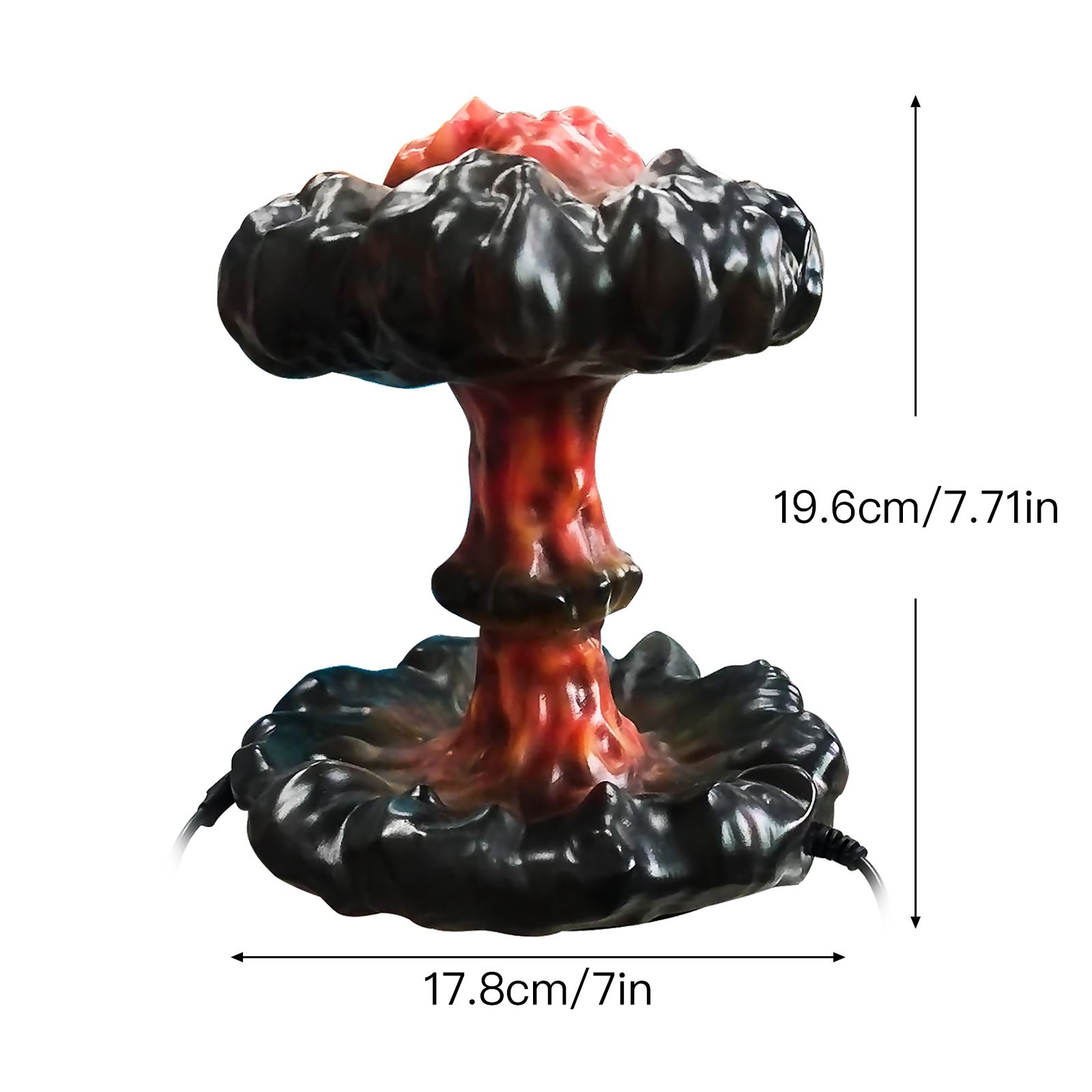 Nuclear Explosion LED Lamp - The Wacky Company